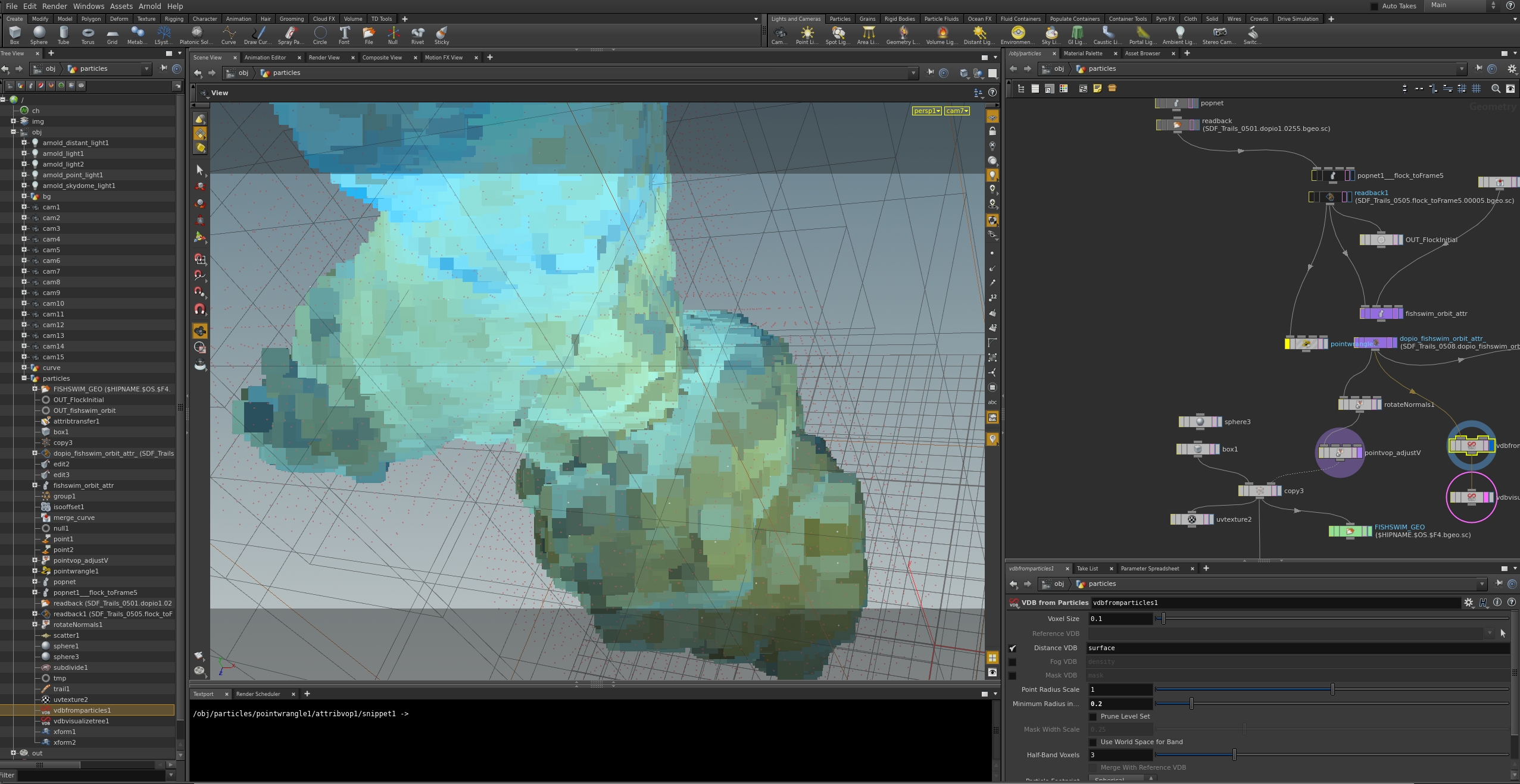 Houdini custom Divergence Fields – insekt8